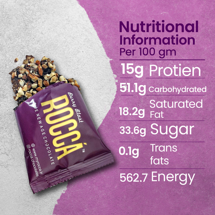 Buy Gourmet Berry Brittle Chocolate (Pack of 3) Online - Rocca