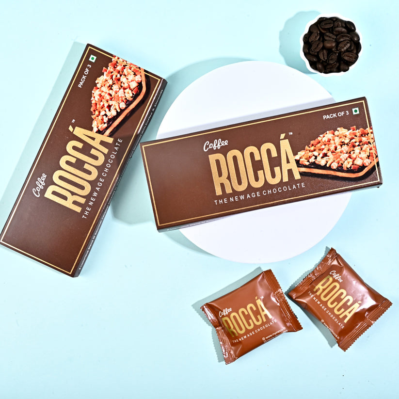 Buy Gourmet Coffee Brittle Chocolate (Pack of 3) Online - Rocca